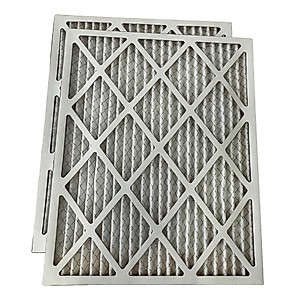 20X25x1- Pleated HVAC Furnace Air Filter- Merv 9- Pack of 2