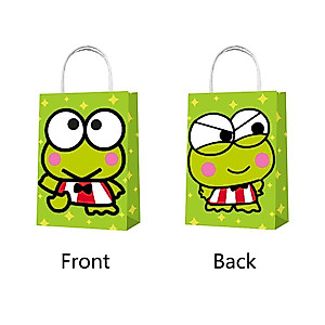 Minamihong Party Favor Bags 16PCS for Rabbit Gift Bags Goodie Bags Rabbit Treat Candy Bags for Rabbit Themed Birthday Party Supplies Decorations