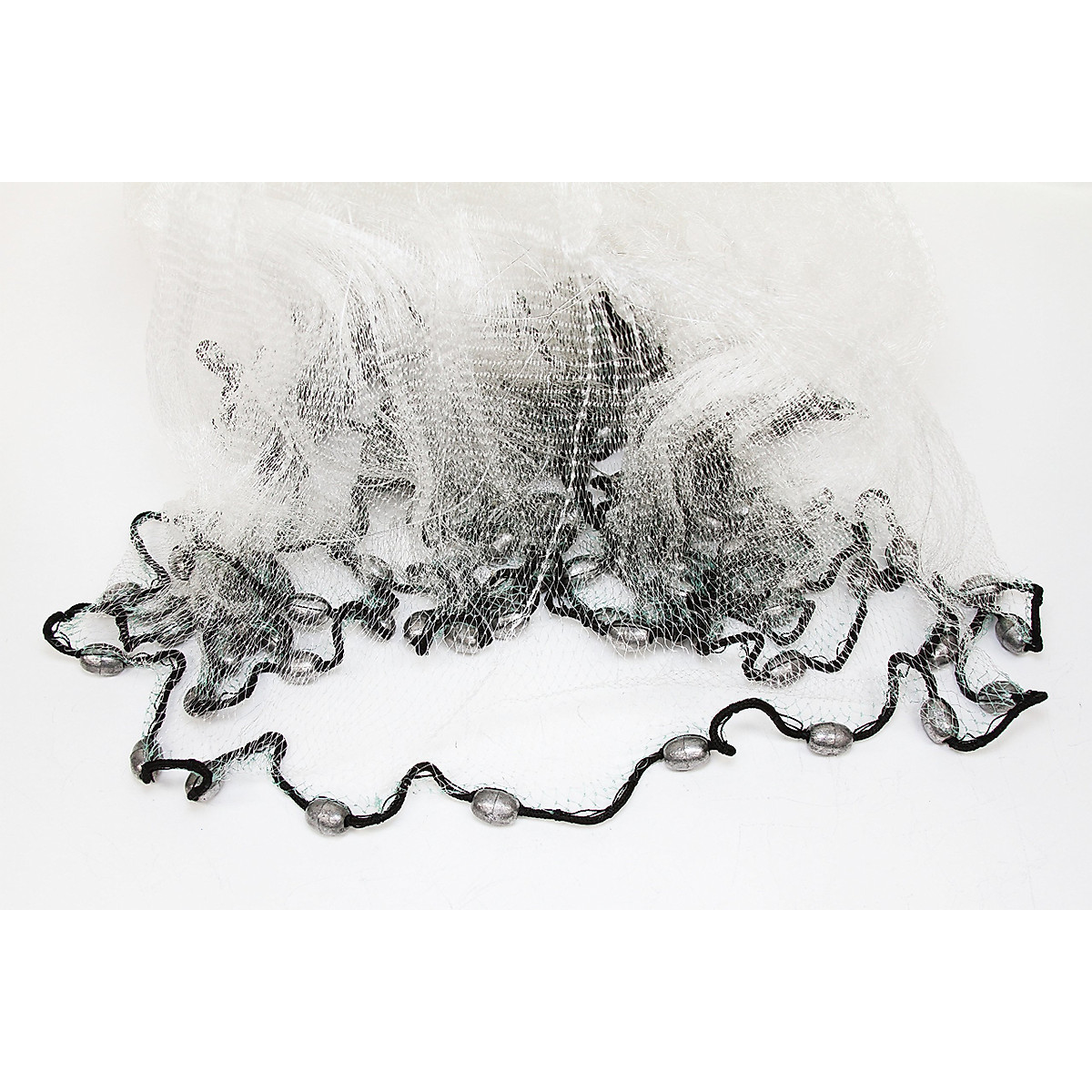 Ahi CN-605 600 Pro Series 6 Panel Cast Net 5 Ft - Clear Mono Net 1/4"