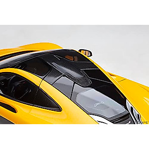 AUTOart McLaren P1 Volcano Yellow w/Yellow/Black Interior 1/18 Model Car 76067
