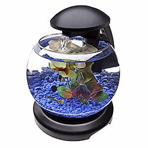 Tetra Waterfall Globe Kit 1.8 Gallons, Aquarium With Filtration