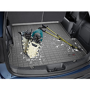 WeatherTech Cargo Trunk Liner for Nissan Rogue - Behind 2nd Row SeatBack (401405) Black