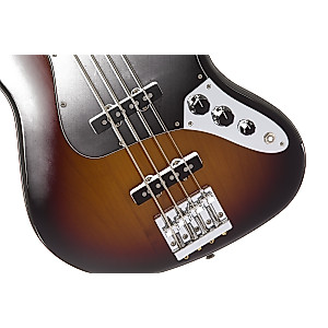 Fender Geddy Lee Jazz Bass, 3-Color Sunburst, Maple Fingerboard