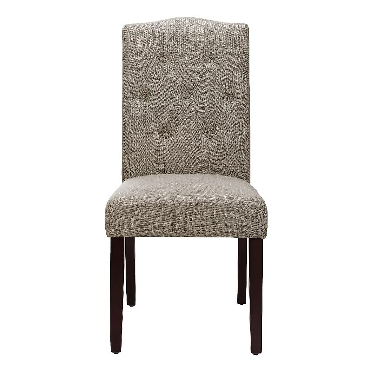 DHP Dorel Claudio Tufted, Upholstered Living Room Furniture, Taupe Dining Chair