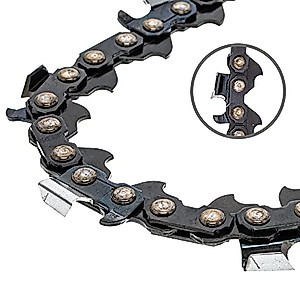 8TEN Chainsaw Chain for Husqvarna 345 351 350 340 353 455 Rancher Jonsered 18 inch Bar .050 Gauge .325 Pitch 72DL (1 Chain)