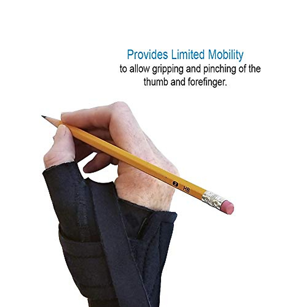 Comfort Cool Thumb CMC Restriction Splint. Available in Thumb Brace Provides Support, Compression. Indications - Arthritis, Tendinitis, Dislocations, Sprains, Repetitive Use. Left Medium