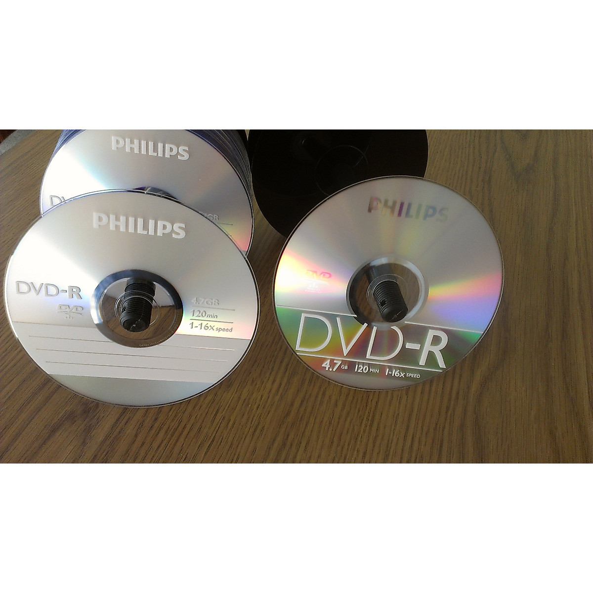 Philips Branded 16X DVD-R Media 100 Pack in Spindle with Handle (DM4S6H00F/17)