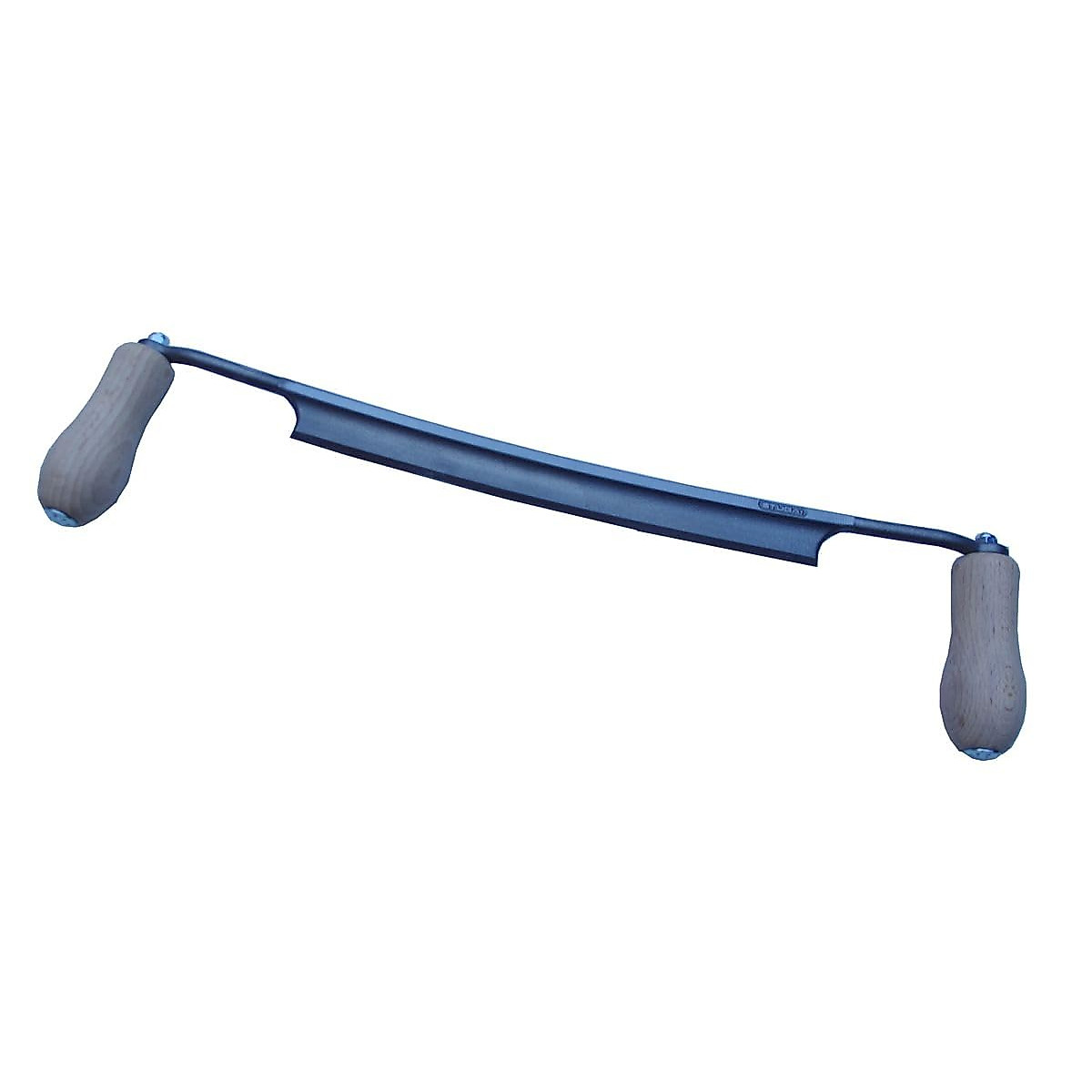 Wisemen Trading Stubai Drawknife - Natural Wood Handles - With Leather Sheath - Made In Austria