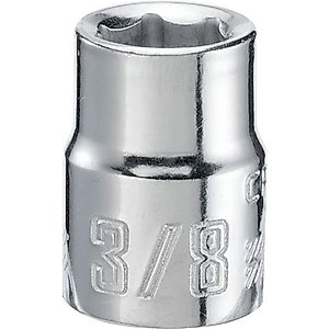 CRAFTSMAN Shallow Socket, SAE, 3/8-Inch Drive, 3/8-Inch, 6-Point (CMMT43001)