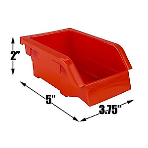 Steel Dragon Tools® TLPB05 90 Parts Bin Shelving Storage Organizer with Locking Wheels for Shop Garage and Home