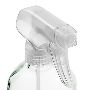 Glass Spray Bottle - Empty Refillable 16 oz Container is Great for Essential Oils, Cleaning Products, Homemade Cleaners, Aromatherapy, Misting Plants with Water, and Vinegar Mixtures for Cleaning