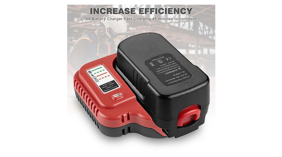 Fast Charger for Black & Decker Batteries - DONGPUCUN