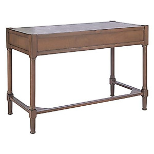 Safavieh Home Collection Filbert Brown 2-Drawer Writing Desk DSK5701C, 0