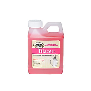 Liquid Harvest Blazer Spray Tank Cleaner, (8oz), for Cleaning All Chemical Solution Residue - Spray Tank Cleaner for Gardening and Lawn
