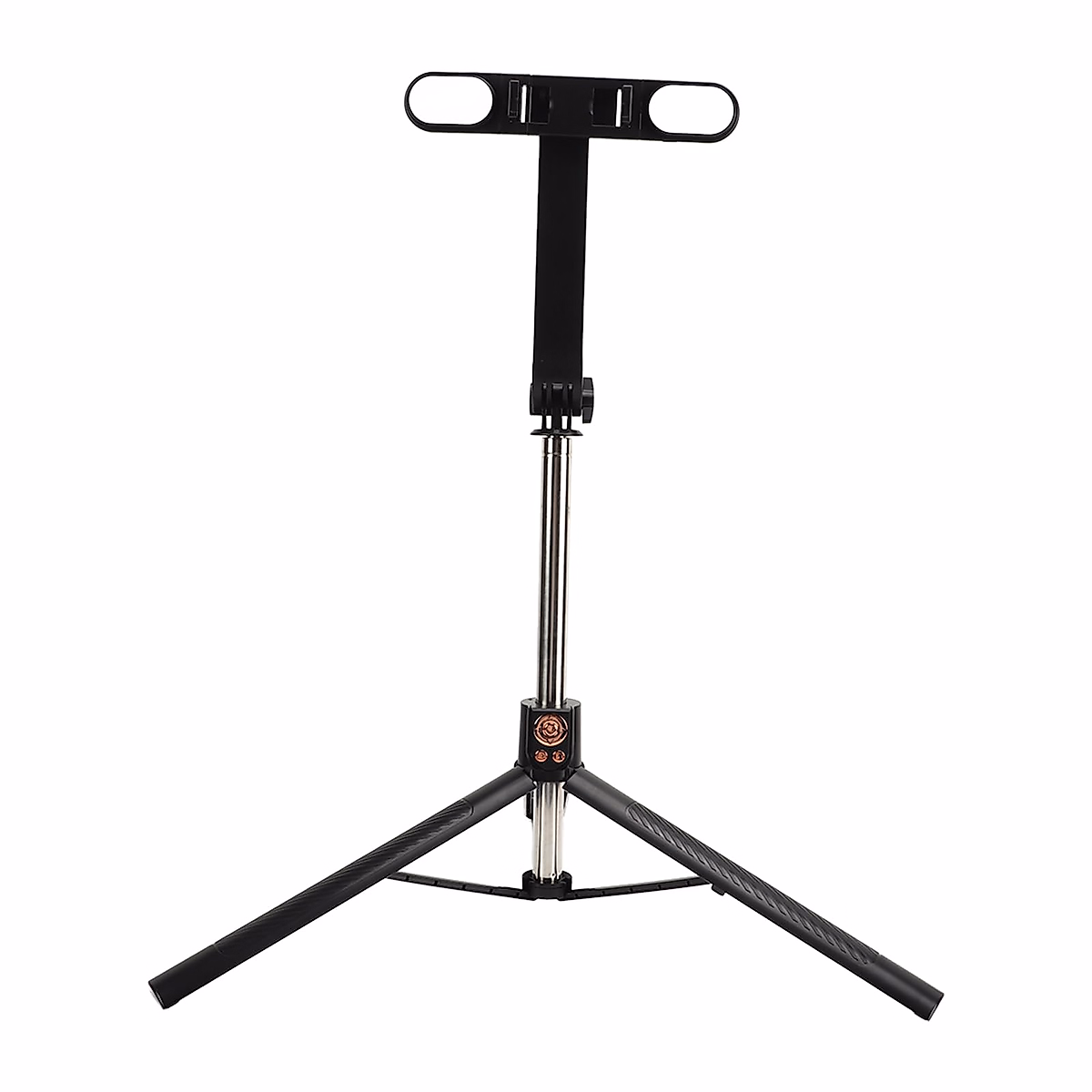 Cell Phone Tripod Stand, Extendable 3 Color Temperature Cell Phone Selfie Stick Tripod for Travel