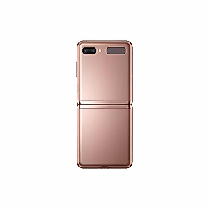 SAMSUNG Galaxy Z Flip 5G Factory Unlocked New Android Cell Phone | US Version Smartphone | 256GB Storage | Folding Glass Technology| Long-Lasting Mobile Battery | Mystic Bronze (SM-F707UZNAXAA)