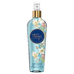 Maja Aqua Turquoise Mist, Perfumed Body Mist with Floral and Aquatic notes to leave a spray of freshness, Refresh your Body, Fresh Scented, Aqua Turquoise Fragrance, 8.1 FL Oz, Spray Bottle.