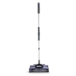 Shark Ultra-Light Cordless 13-Inch Rechargeable Floor & Carpet Sweeper with BackSaver Handle, Motorized Brushroll, and Two-Speed Brush Roll (V2950), Lavender