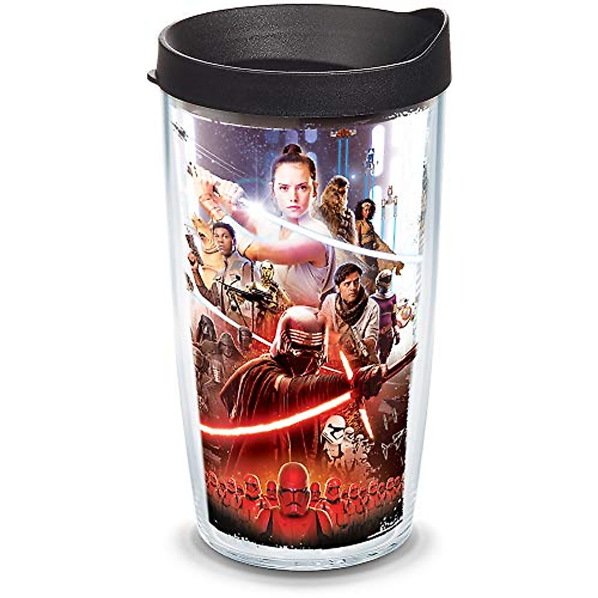 Tervis Made in USA Double Walled Star Wars Insulated Tumbler Cup Keeps Drinks Cold & Hot, 16oz, Episode IX