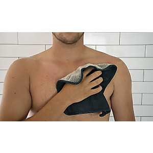 Paradiso 6pk Soft-Weave Wash Cloths, Black