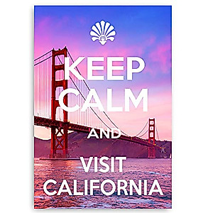 CALIFORNIA postcard set of 20 postcards. CA post card variety pack containing 20 different post cards. Made in USA.