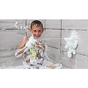 FOZZI'S Bath Soap Foam Aerosol for Kids Brilliant Blue,Good Clean Fun, (11.04 Fl Oz,Pack of 3)