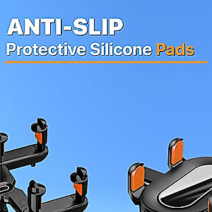 TSR HOME Rearview Mirror Phone Holder for Car, 360° Rotating Rear View Mirror Phone Mount, Multifunctional PhoneUniversal Car Phone Holder for All Smartphones