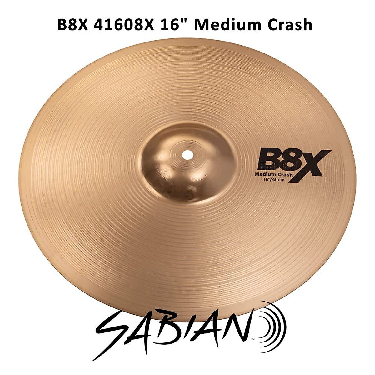 SABIAN 16" B8X Medium Crash