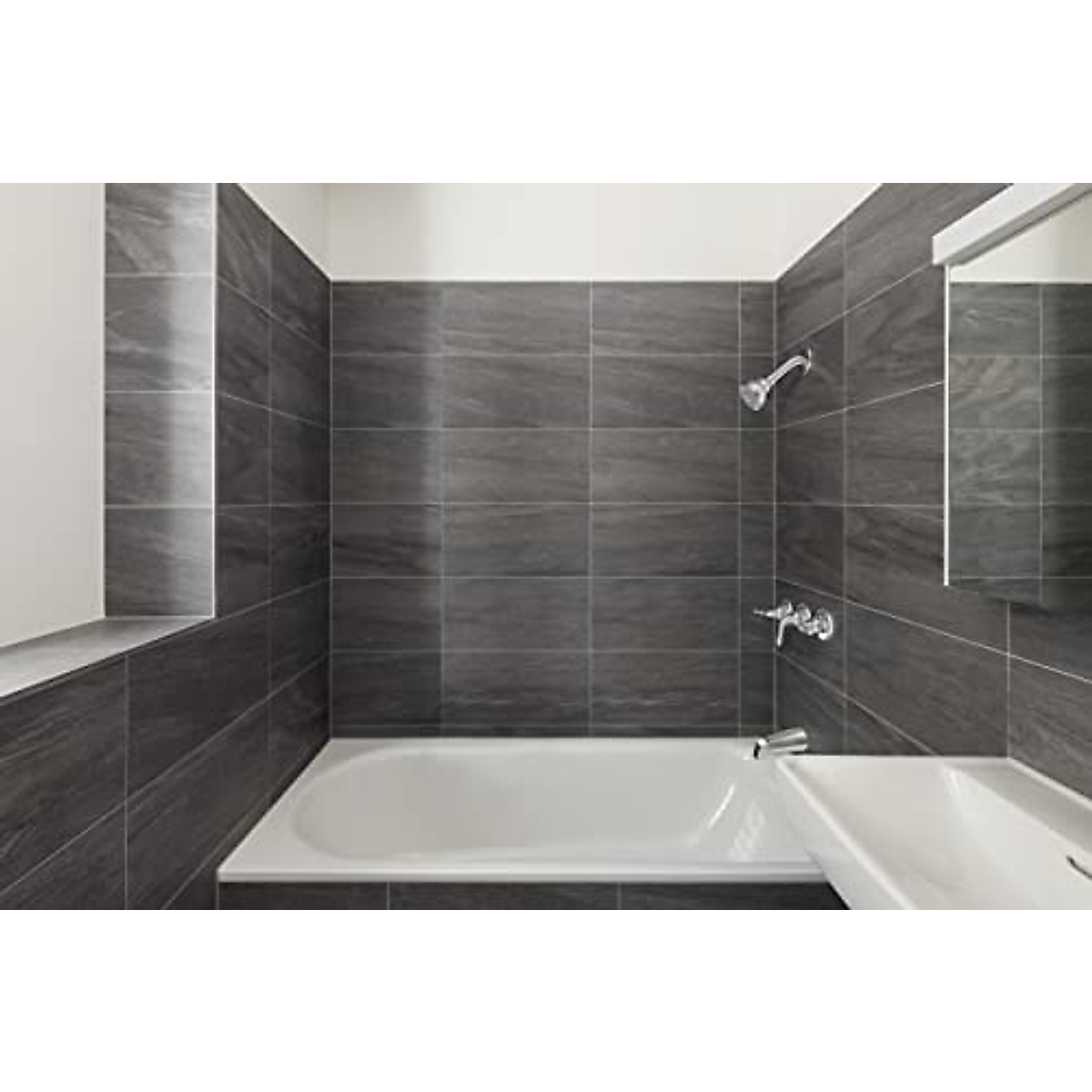 Olympia Faucets P-3230-BN Three Handle Tub/Shower Set, Tarnish Resistant PVD Brushed Nickel Finish
