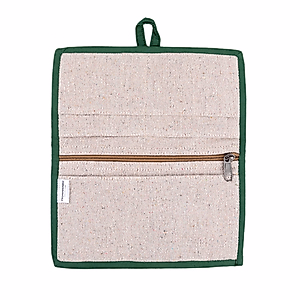 Freakmandu Collections Women's Wallet Vegan - Handmade Bifold Wallet 100% Cotton Made in Nepal