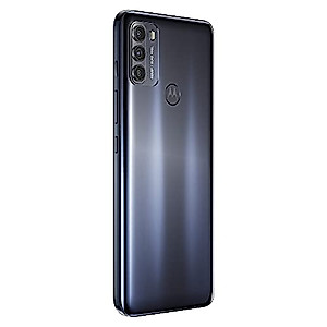 Moto G50 (64GB, 4GB) 6.5" Dual SIM GSM Unlocked 4G LTE, International Model XT2137-1 (Steel Grey)