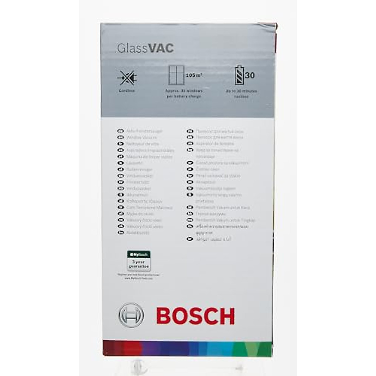 Bosch GlassVAC Battery Window Vacuum Cleaner