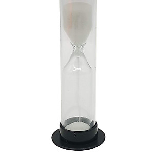 RONYOUNG 24PCS Sand Timer Plastic Sandglass Timer Colorful Hourglass Timer Sand Clock Timer 30S 1Min 2Mins 3Mins 5Mins 10Mins for Adult Kids in Classroom Kitchen Games Office
