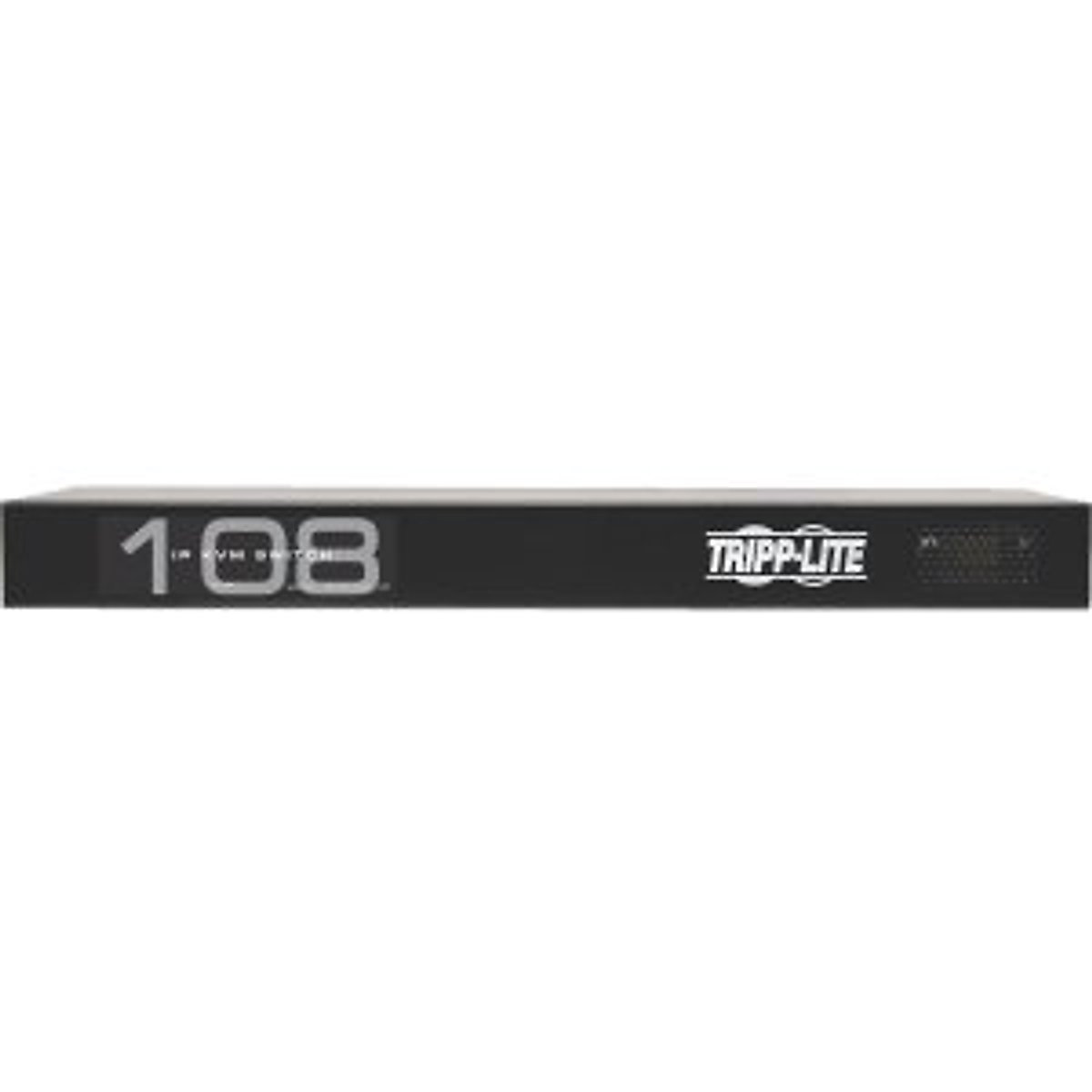 TRIPP LITE 8-Port Compact 1+1 User Rackmount Cat5 IP KVM Switch (B072-008-1-IP),Black