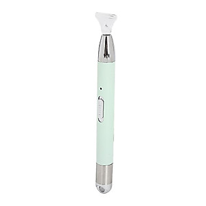 Luminous Rhinestone Painting Pen Ergonomic Rechargeable Embroidery Bead Picker Tool with 6 Heads Green