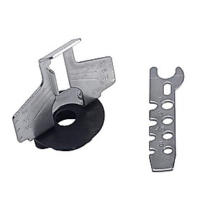 Xiaokeis Chainsaw Sharpening Attachment Kit, Chain Saw Blade Teeth Sharpener Set with Angle Guide and Diamond Burr Grinding Stone Files, Drill Power Rotary Tool Accessory Kit(5 Pcs)