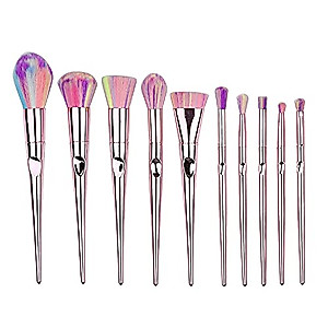 Mini Hairbrush Brush Light Eye System Brush Tools Makeup Set Pink Beauty Brush Loose Eye Powder Brush Cosmetics Makeup
