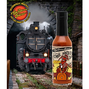 TorchBearer Sauces Ultimate Annihilation Ghost Chili Hot Sauce, 5 Fl Oz, Heat level: 7 - XXX Extra Hot - All Natural, Extract-Free, Made in USA