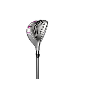 Cobra Golf 2021 Fly XL Complete Set Cart Bag Silver-Plum (Women's Petite Right Hand, Graphite Woods-Graphite Irons, Ladies Flex, Putter, Cart Bag)