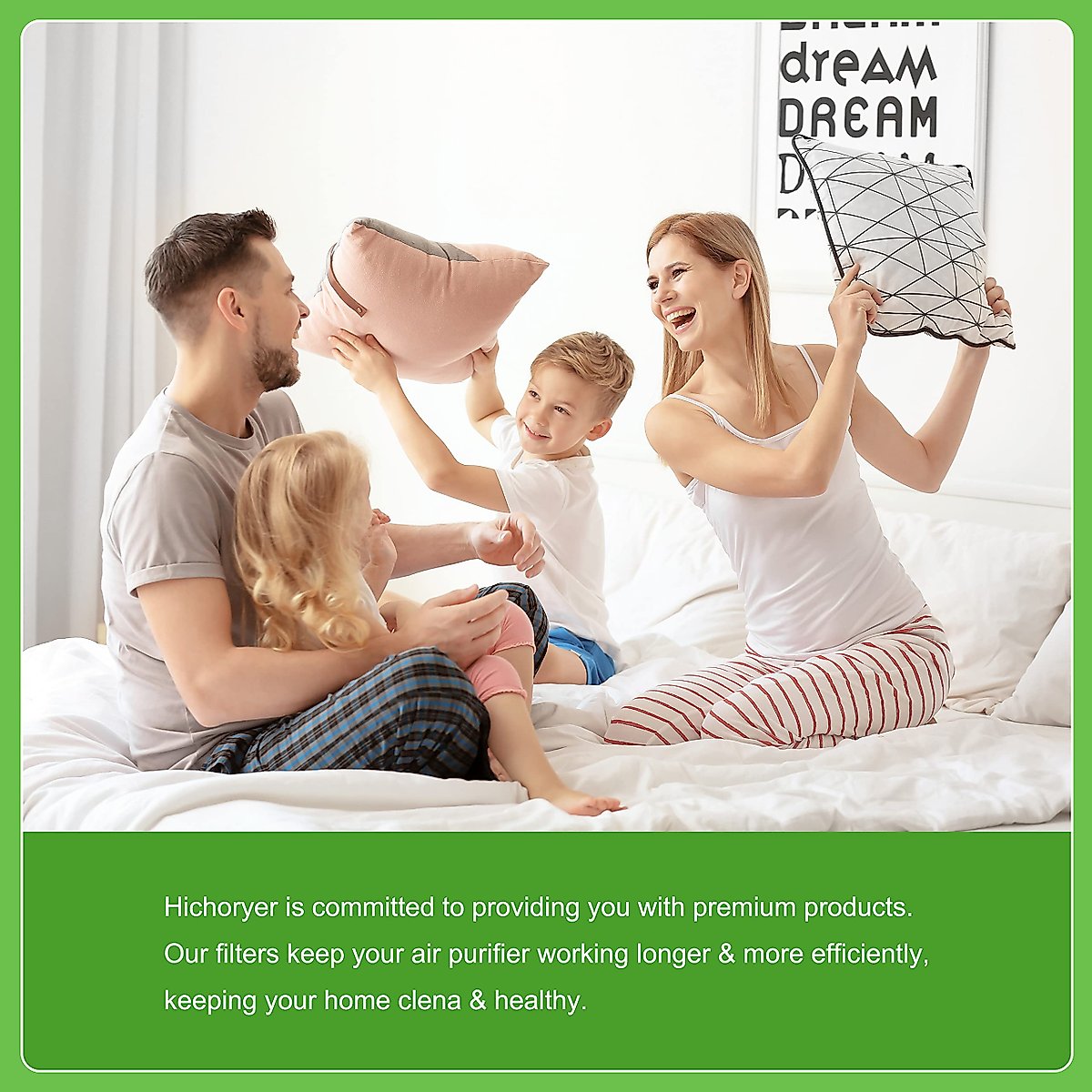 Hichoryer【Upgraded】MSA3 Air Purifier Replacement Filter,Compatible with Membrane Solutions Air Purifier MSA3 & MSA3S, 3-in-1 H13 True HEPA Filter with Odaller Pure Technology, 2 Pack