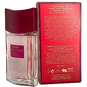 AVON Soft Musk Delice Velvet Berries Eau de Toilette Spray 1.7 oz.