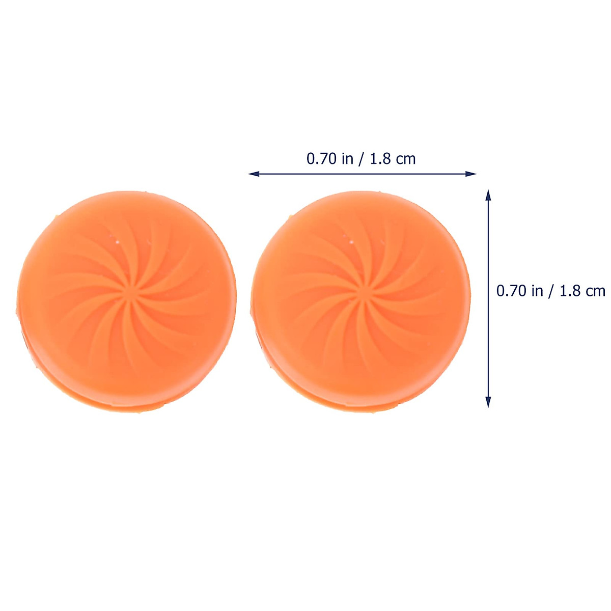 SOLUSTRE 2pcs ps4ps5 Joystick Stick Cover Joystick Grip Covers Thumb Stick Cover ps4controller Silicone Button Cover Thumb Grips Joystick Grip Button Cover Button Cap