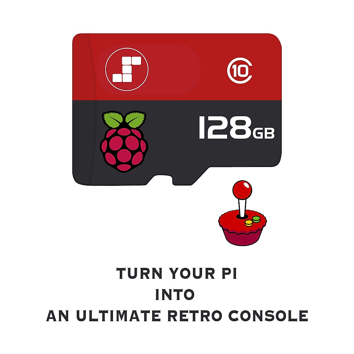 Sonicon Preloaded RetroPie Batocera Emulator MicroSD Card w/28 Systems, 12000+ Games Loaded, Master System/Genesis/Atari/Arcade for Raspberry Pi, Plug Play (128GB, for Raspberry Pi 4/4b+/400)
