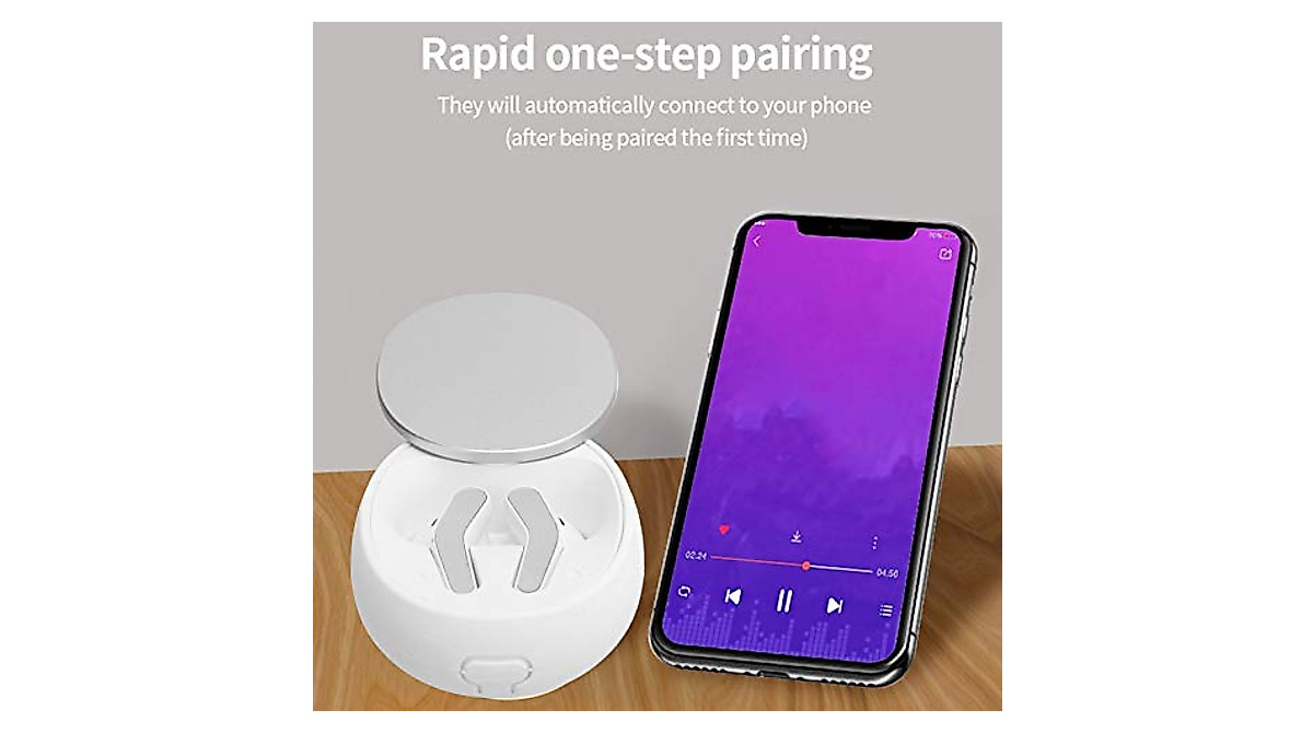 JINDI True Wireless Earphones - Fast, Ergonomic Sound