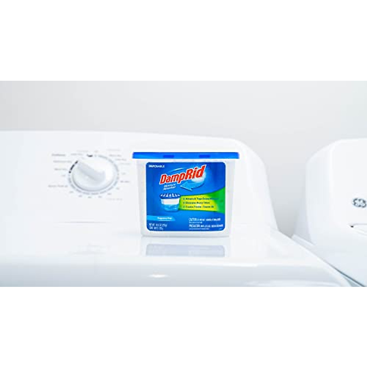 DampRid Fresh Scent Disposable Moisture Absorber, 10.5 oz., 3 Pack – Attracts & Traps Excess Moisture, Eliminates Musty Odors, Creates Fresher, Cleaner Air, White