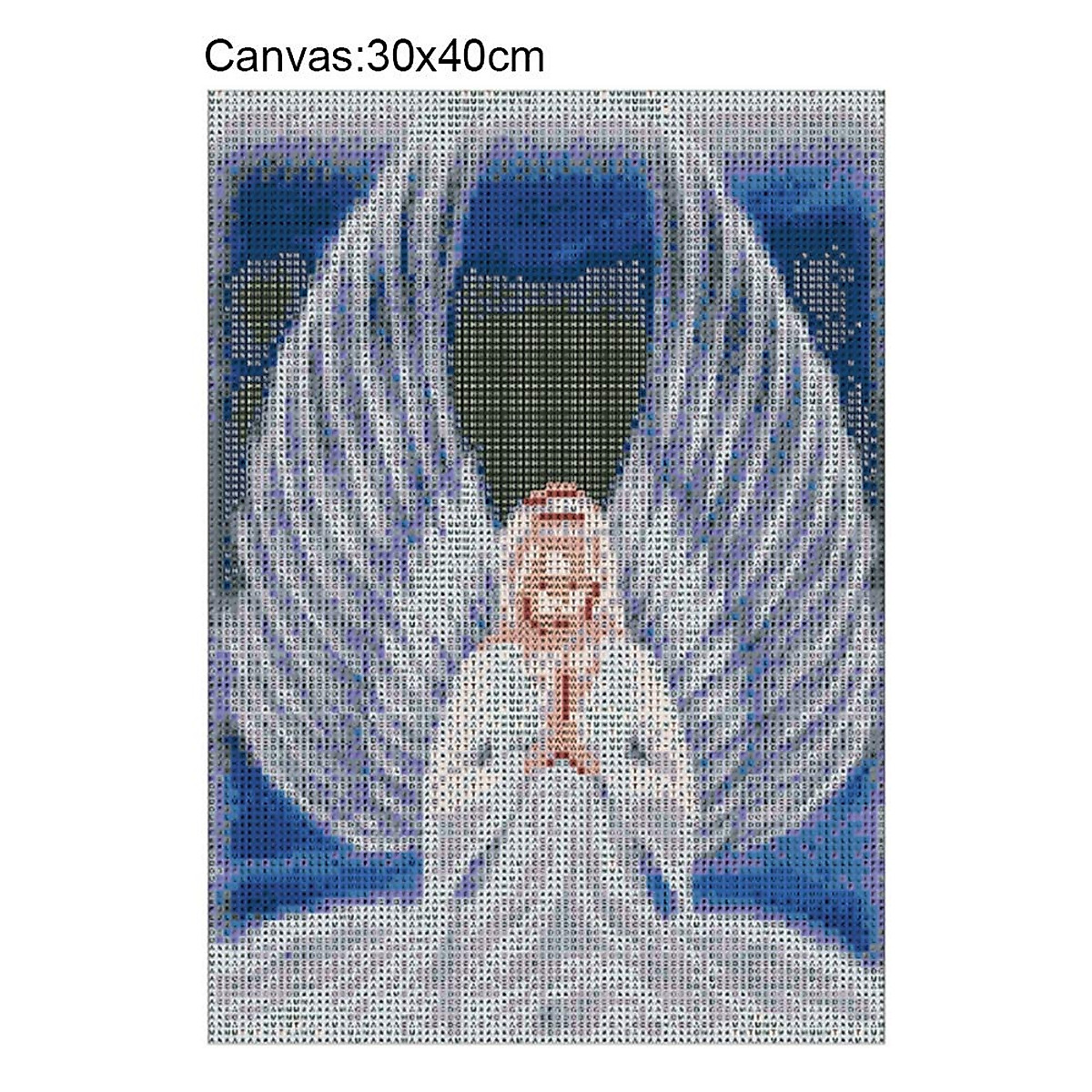 VKTECH Full Drill Angel 5D DIY Diamond Embroidery Painting Mosaic Cross Stitch Round Rhinestones Beads Kits Home Wall Decor
