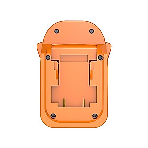 X-Adapter 1X Adapter for Ridgid 18v (Not Advanced) Cordless Tools Fits for DeWalt 20v MAX XR DCB203 DCB205 Lithium Batteries- Adapter Only, Black
