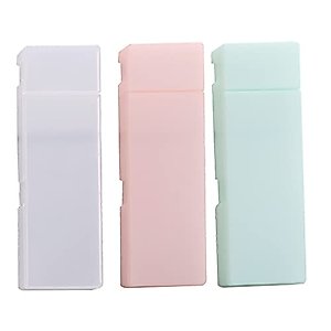 Tofficu 3pcs Pencil Box Pencil Case Pen Pencil Stationery Storage Box Pencil Case Students Stationery Holder Box for Pens Pencils Markers