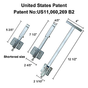 Undermount Sink Brackets,Undermount Sink Clips, Sink Repair Kit,Repair Dropped Sink, Galvanized Steel and Rust Resistant （Patent）