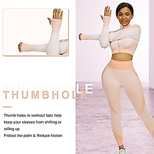 JOYMODE Women's Workout Sets 2 Piece Seamless Textured High Waist Legging Crop Top Gym, 2 Piece-pink, Medium